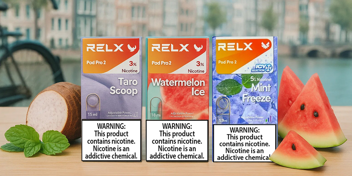 Relx德国热销悦刻烟弹口味TOP5推荐（2025） - VRTOVAPE欧洲电子烟